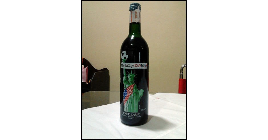Vin rosu de colectie Bordeaux anul 1993 Cupa Americii 1994 | arhiva ...