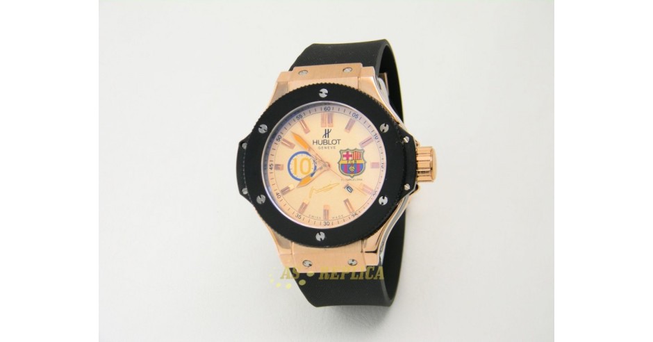 Ceas Hublot Barcelona Messi Red Gold Miros Vanilie HU#004 | arhiva ...