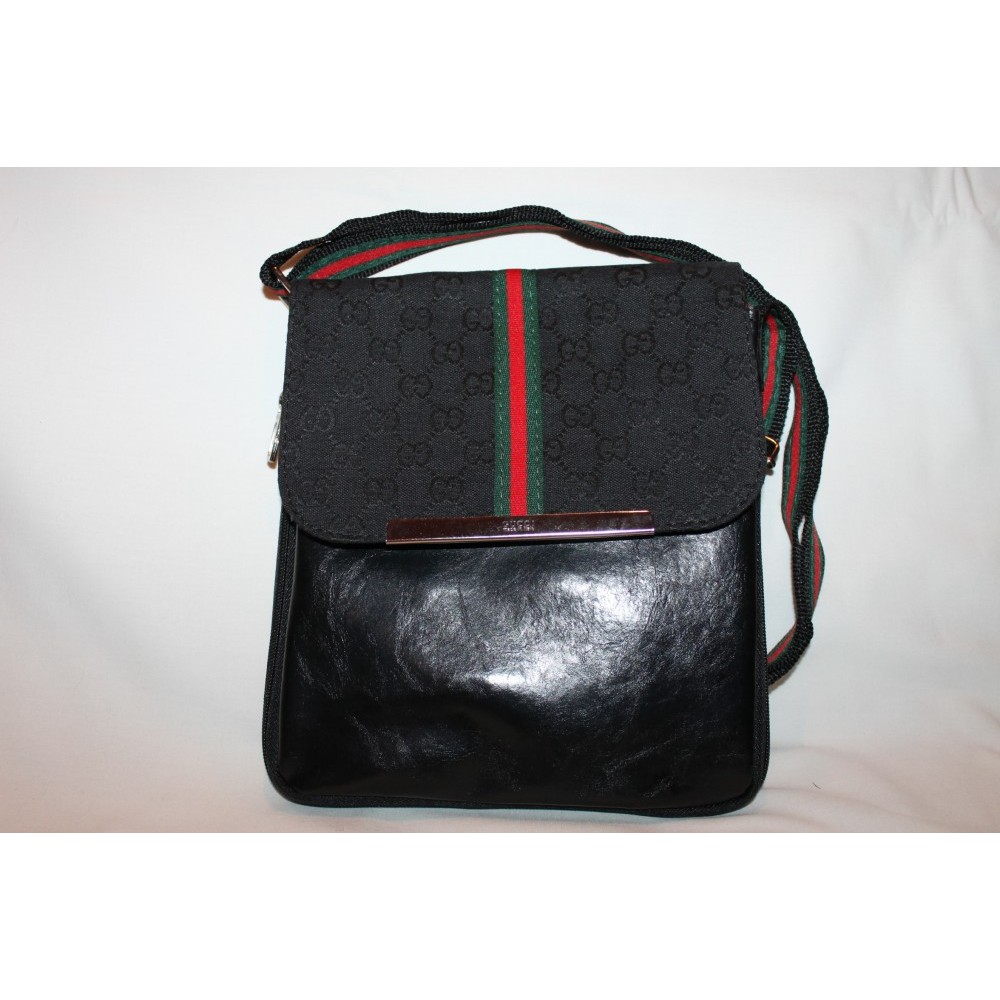 Geanta de umar Gucci poseta tip postas Gucci borseta barbati gentuta ...