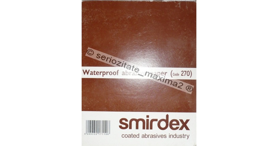 coli smirghel apa Smirdex p400 hartie slefuit auto umeda | arhiva Okazii.ro