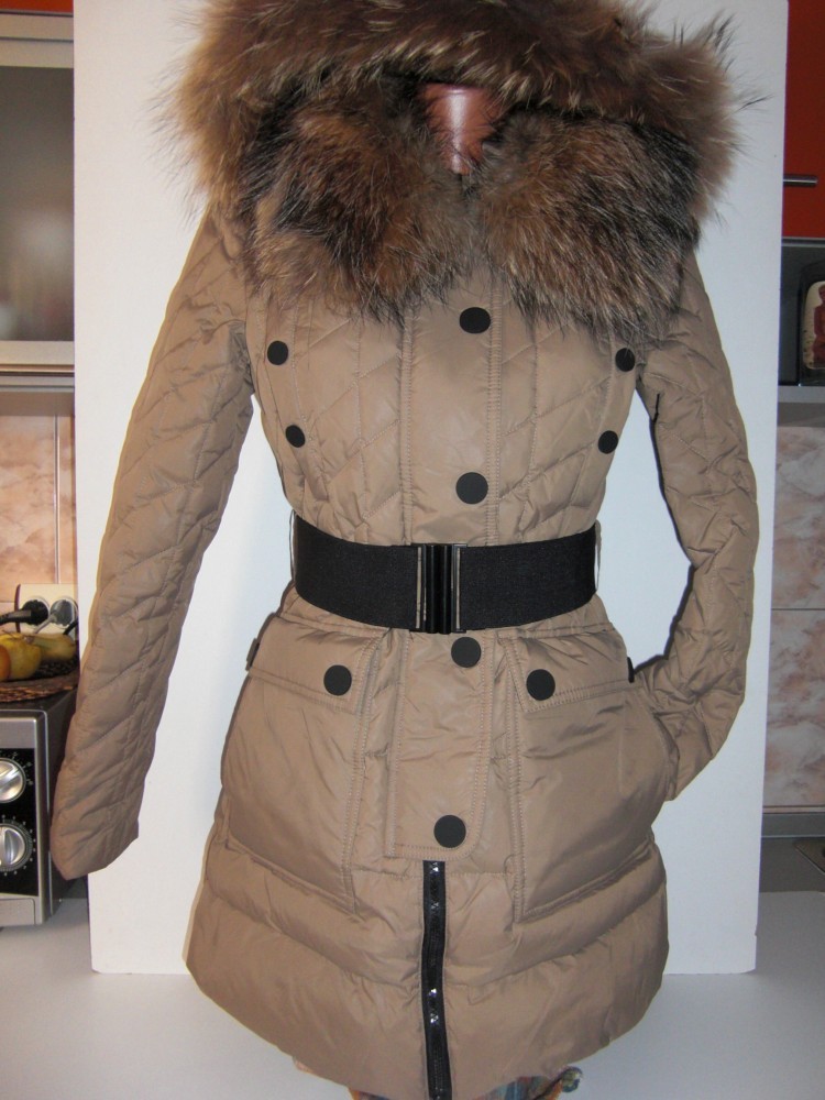 SUPERBA MODEL NOU GEACA DAMA GEN ZARA GECI FAS JACHETA IARNA CU GLUGA SI GULER DIN BLANA ...