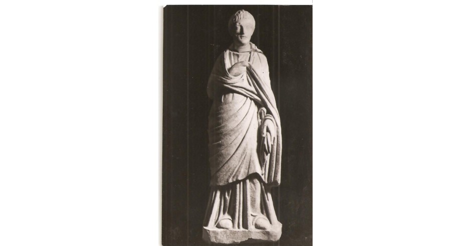 CPI (B1125) MUZEUL DE ARHEOLOGIE CONSTANTA, STATUIE DE MARMURA DIN ...
