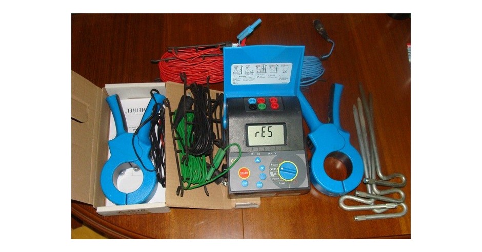 Aparat profesional de masurat priza de pamant cu toate metodele Metrel ...