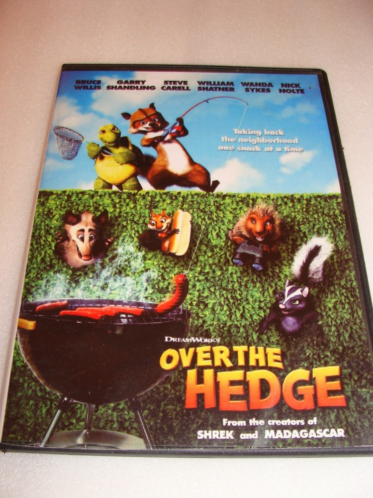 OVER THE HEDGE (Peste tufis) - Bruce Willis / Steve Carell - DVD Desene ...