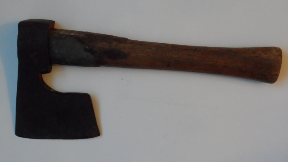 Topor masiv, barda, vechi, stantat de colectie | arhiva Okazii.ro