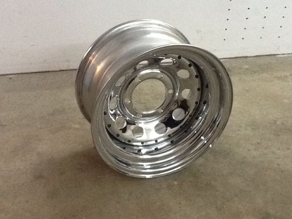 Set 4 jante cromate Nissan Patrol Y60 Y61 15x8 ET -25 | arhiva Okazii.ro
