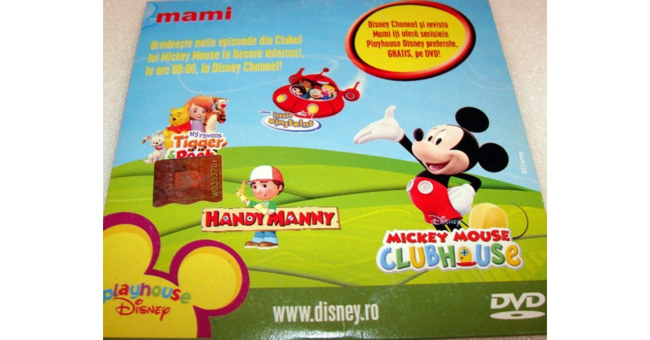 DISNEY CHANNEL - Mickey Mouse Club House / Handy Manny - DVD - Desene ...