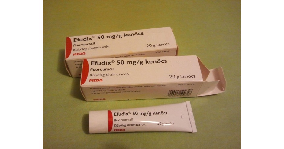 Unguent Crema EFUDIX - Ingredient activ FLUOROURACIL - 20g | arhiva ...