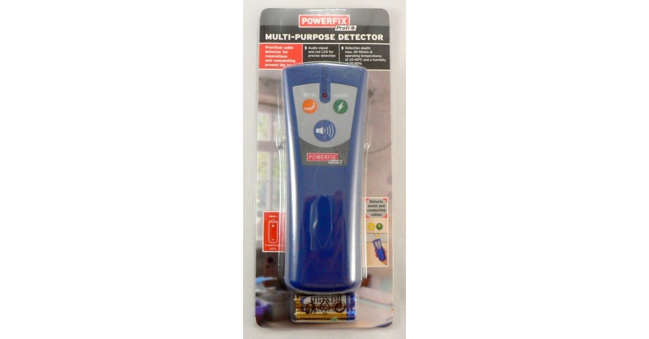 Detector pentru metale si cabluri electrice - adancimea maxima de ...