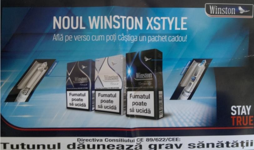 Tigari Winston XStyle Blue, XStyle Silver Si Fresh XPression Timbrate ...