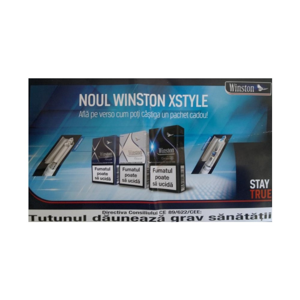 Tigari Winston XStyle Blue, XStyle Silver Si Fresh XPression Timbrate ...