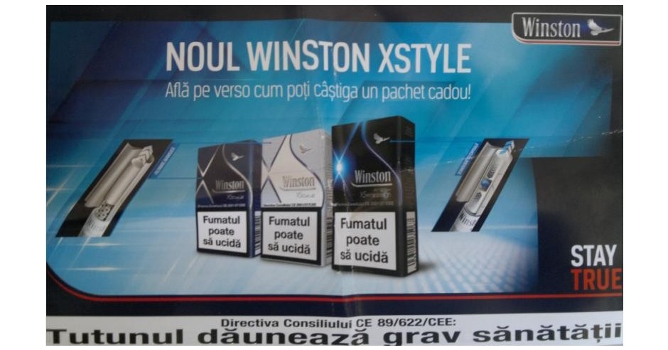Tigari Winston XStyle Blue, XStyle Silver Si Fresh XPression Timbrate ...