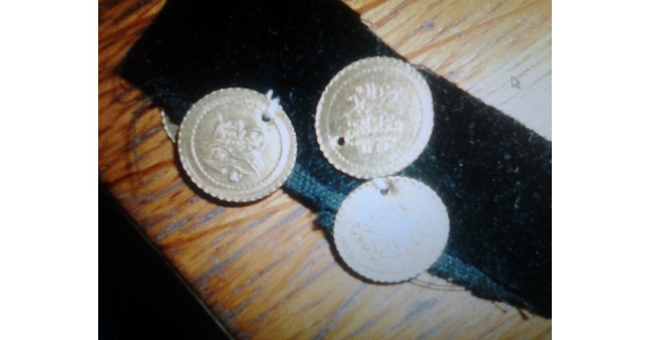 Mahmudea turceasca / Ban / Moneda Aur 0,75 gr, provenienta turceasca ...