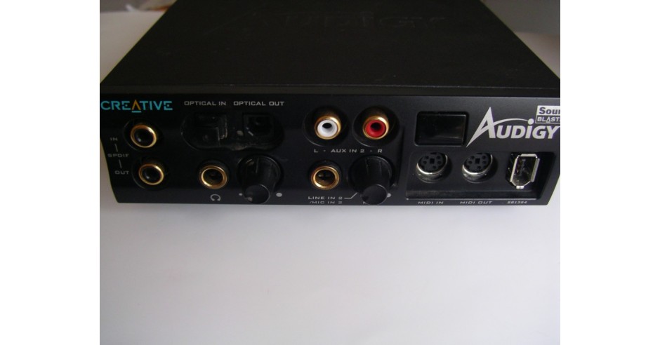 Creative Labs Sound blaster audigy external drive sb0110 | arhiva Okazii.ro