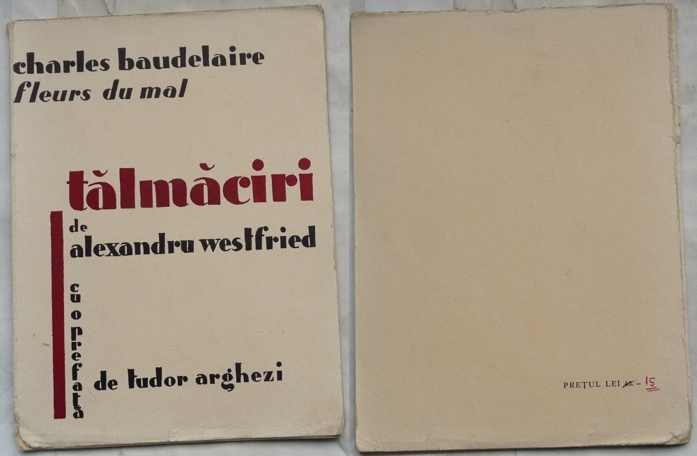 Charles Baudelaire ,Fleurs du mal, Florile raului ,Talmaciri de ...