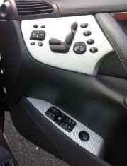 Colant Auto Carbon 3D Gri / Autocolant / Folie Autoadeziva Argintie ...