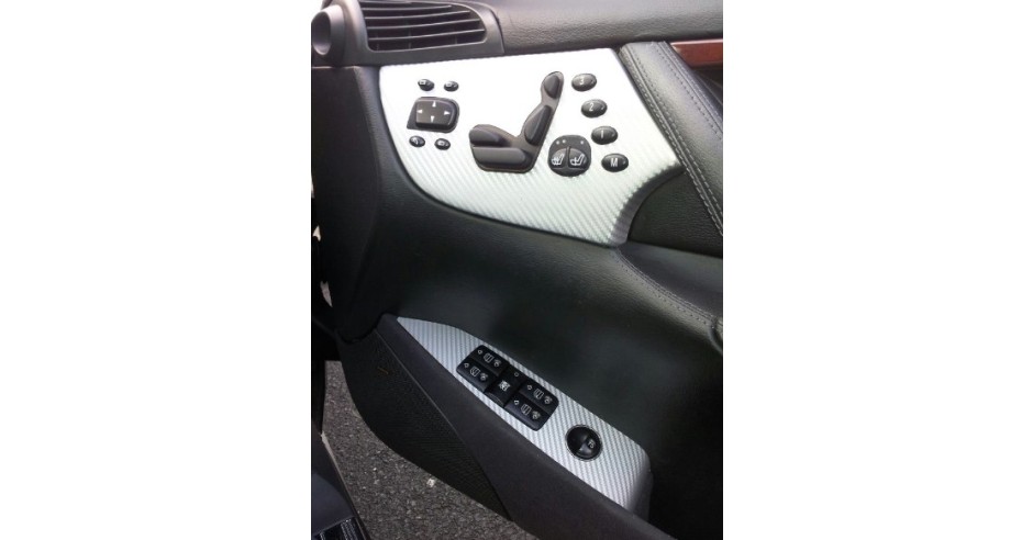 Colant Auto Carbon 3D Gri / Autocolant / Folie Autoadeziva Argintie ...