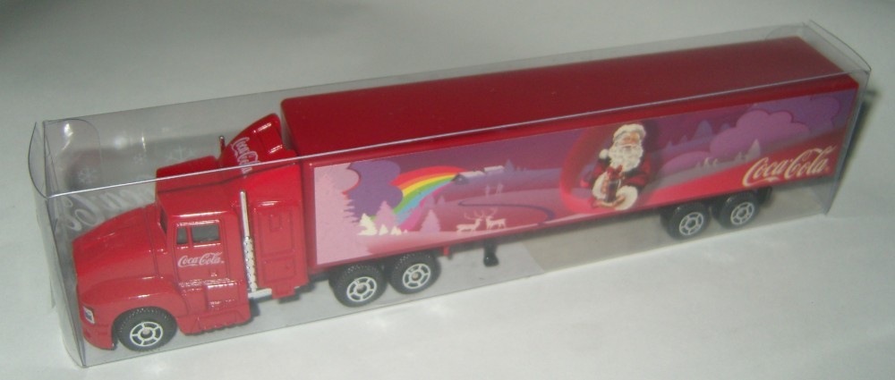 Masina de colectie camion-tir Coca Cola NOU | arhiva Okazii.ro