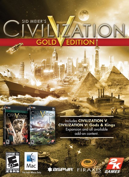 Civilization 5 V Gold Edition Steam Key - Joc Original - Contine toate ...