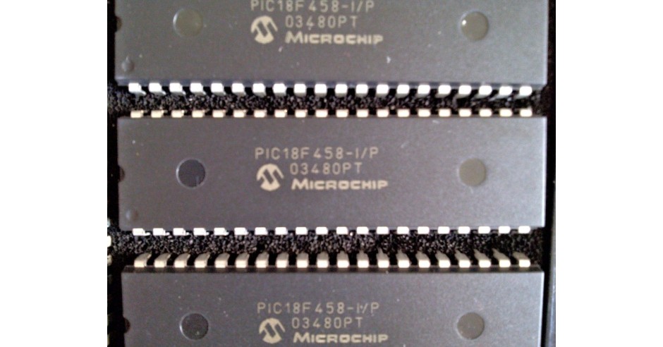 PIC18F458 -I/P, Microcontroler MICROCHIP, 8BIT FLASH MCU, CAN, DIP40, 40MHz, EEPROM:256B ...