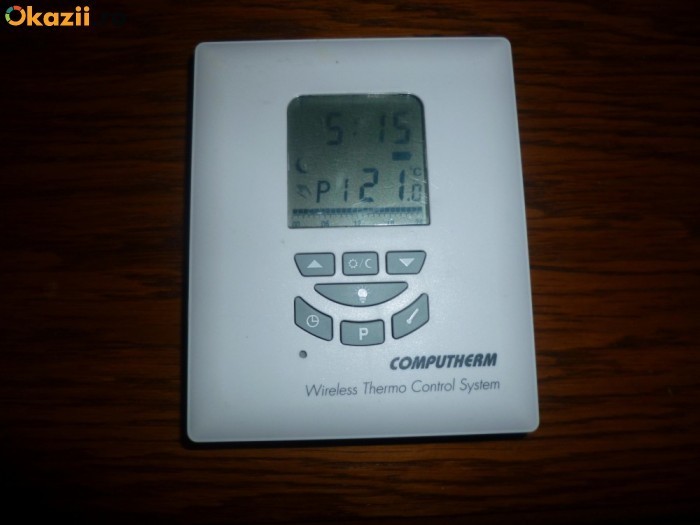 Termostat Computherm 097RF wireless (fara fir) pentru centrala termica | arhiva Okazii.ro