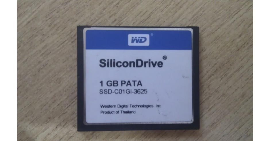 SiliconDrive 1GB CF Compact Flash Card Western Digital | arhiva Okazii.ro