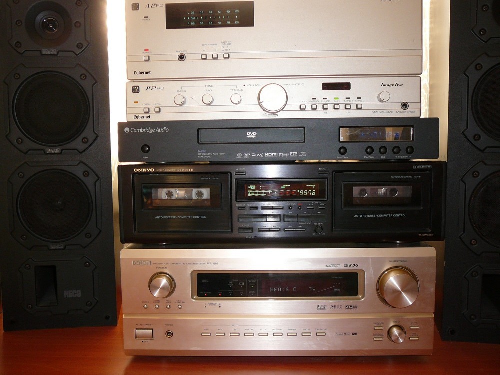 Cybernet Kyocera Preamplificator P2 RC + Amplificator de putere A2 RC ...