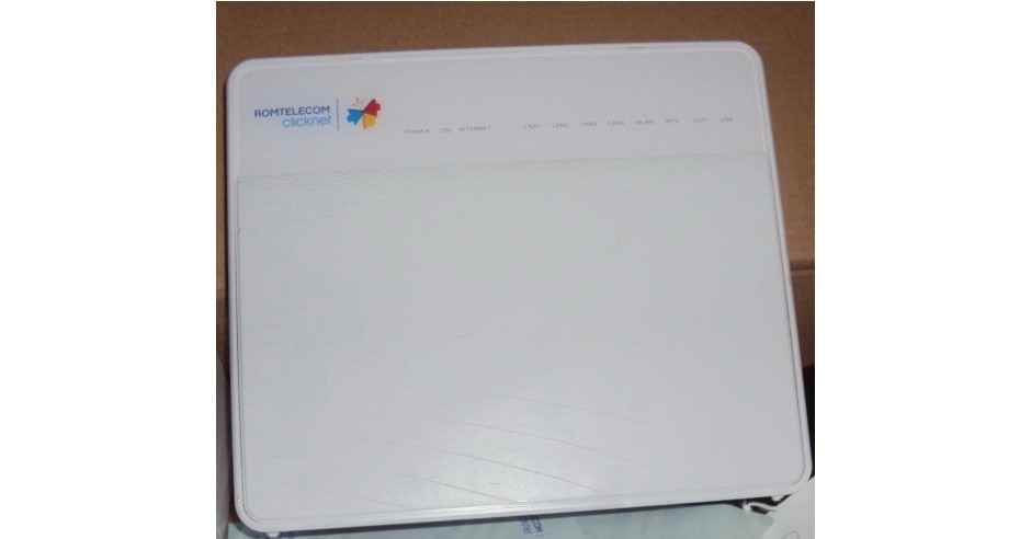 MODEM/ROUTER ADSL / VDSL / FTTB - HUAWEI HG655B CLICKNET (ROMTELECOM ...