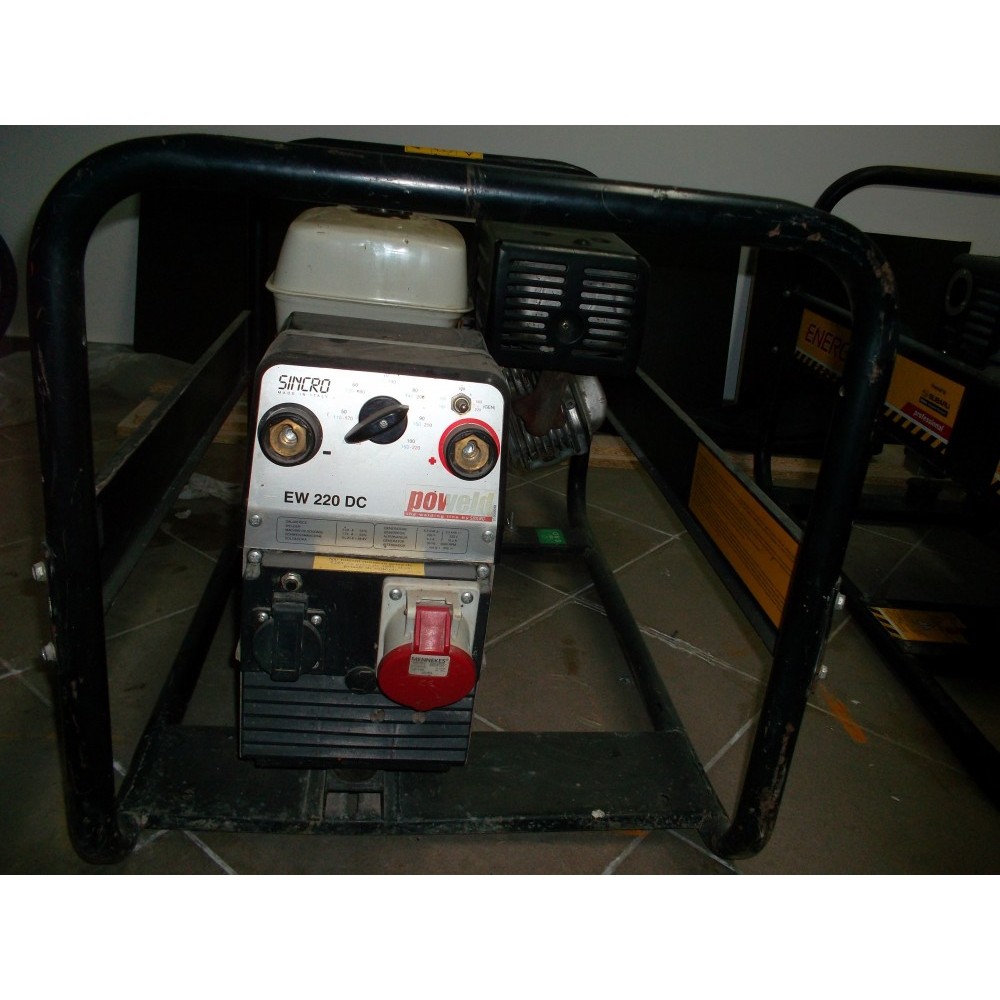 Vand generator de curent si sudura HONDA WAGT 220 DC invertor trifazat ...