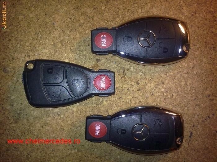 Programare Chei Mercedes ( chrome key, cheie cromata, cheie infrarosu ...