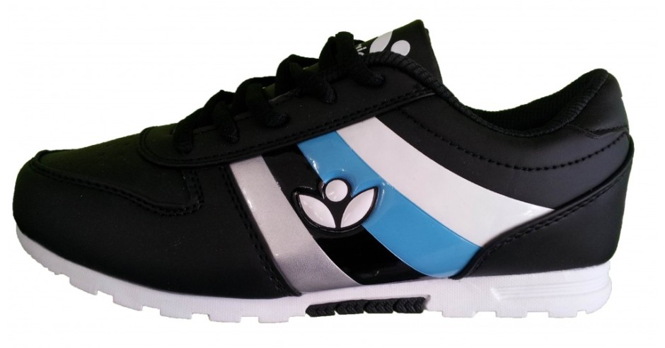 Adidasi dama Aierda negru cu turcoaz- Sport, casual- Gen Office Shoes ...