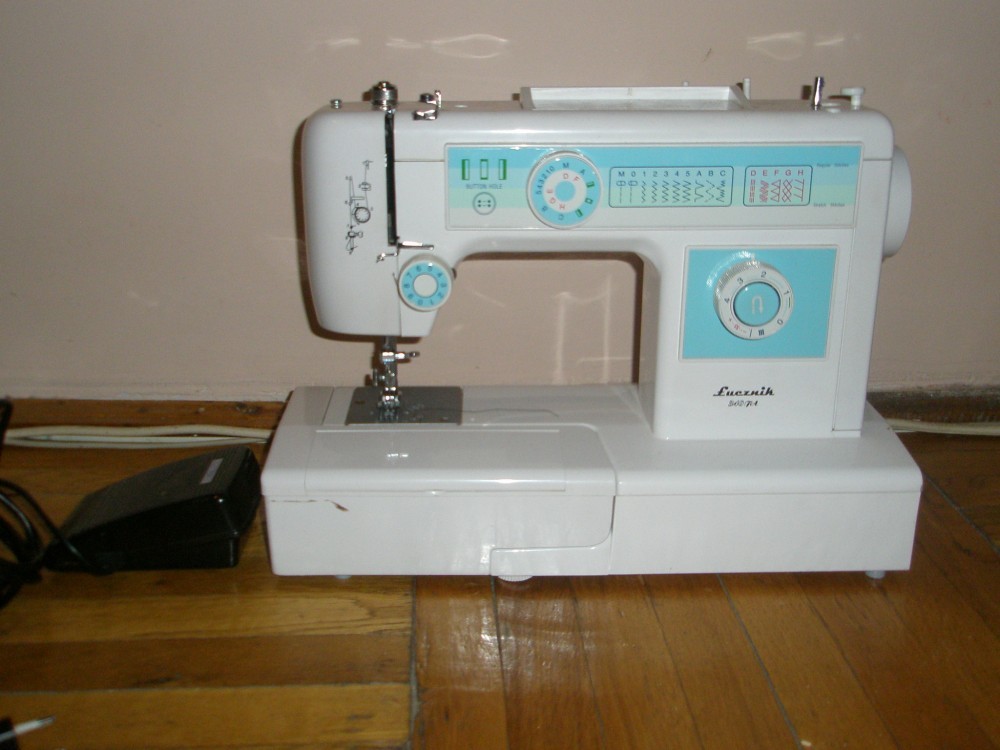 Masina de cusut electrica LUCZNIK 340 FA,inclusiv SURFILEAZA-REZERVATA ...