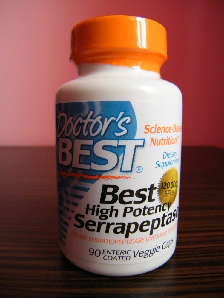 SERAPEPTAZA ( SERRAPEPTASE , SERRA PLUS ) 90 caps, doza forte120000 UI ...
