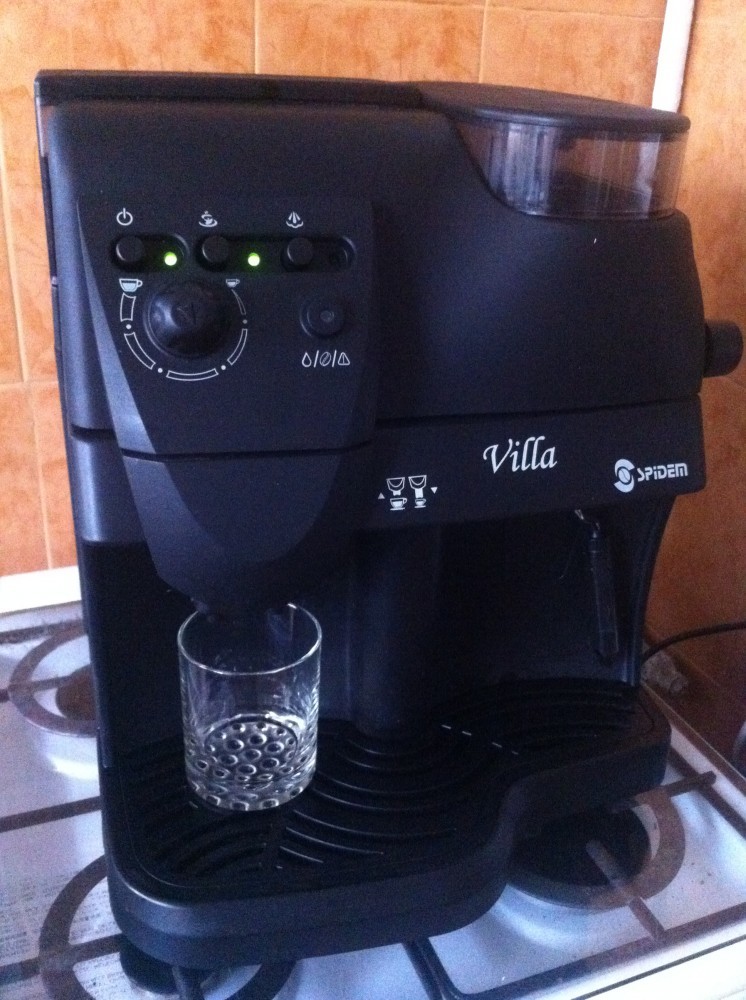Expresor Saeco SPIDEM VILLA cu rasnita ! POZE REALE, MODEL NOU !!! Merge cu CAFEA BOABE ...