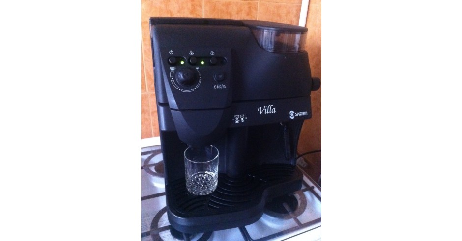 Expresor Saeco SPIDEM VILLA cu rasnita ! POZE REALE, MODEL NOU !!! Merge cu CAFEA BOABE ...