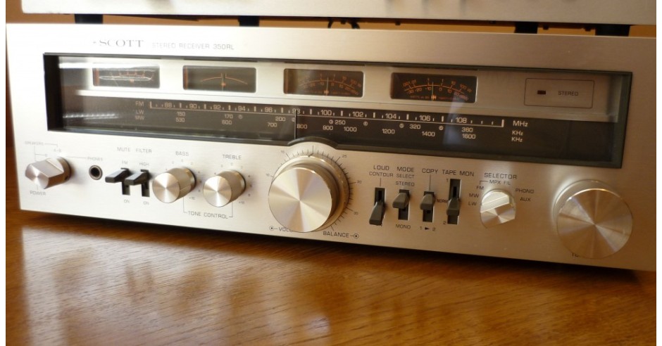 Amplituner vintage Scott 350 RL | arhiva Okazii.ro