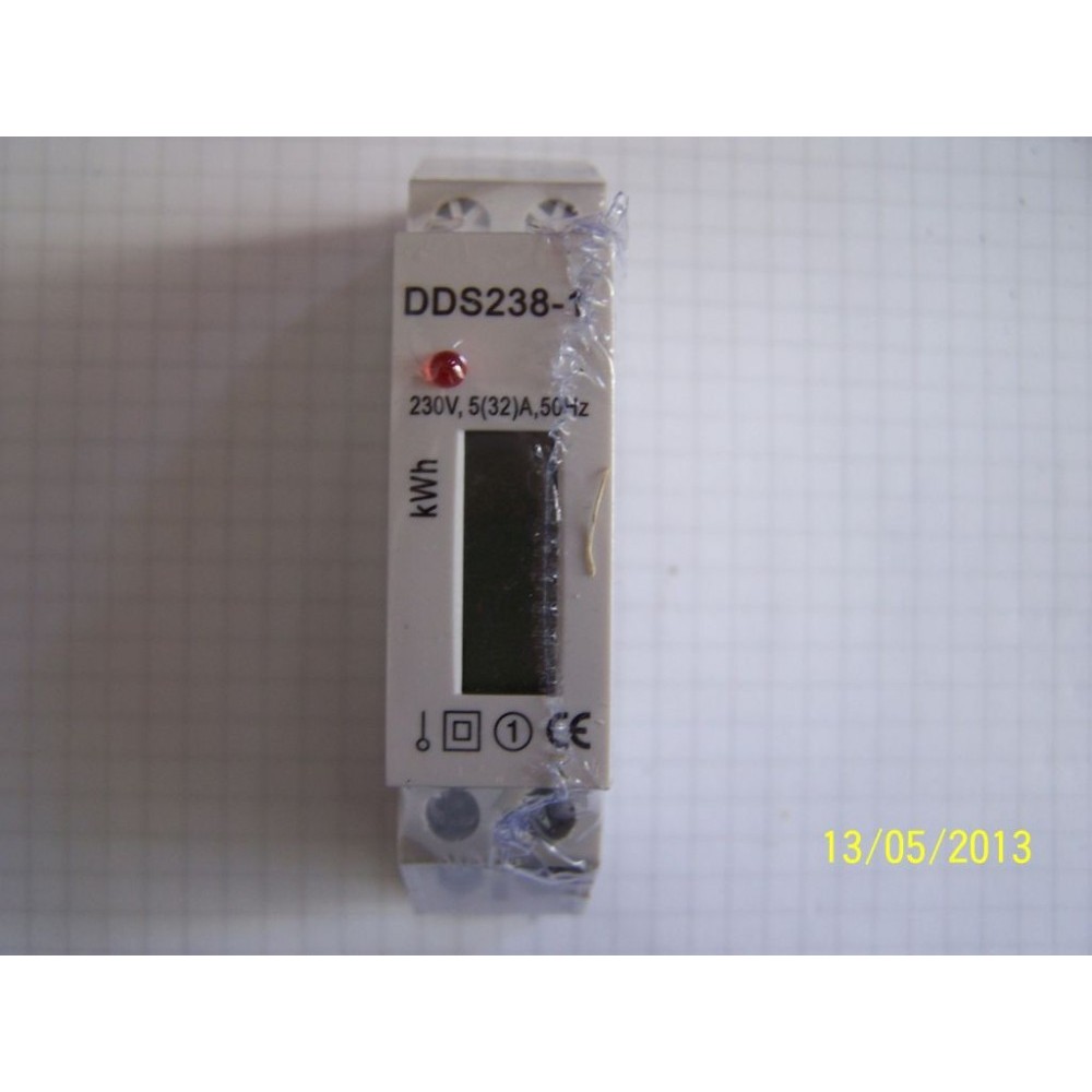 Contor curent electric electronic monofazat contor energie monofazic ...