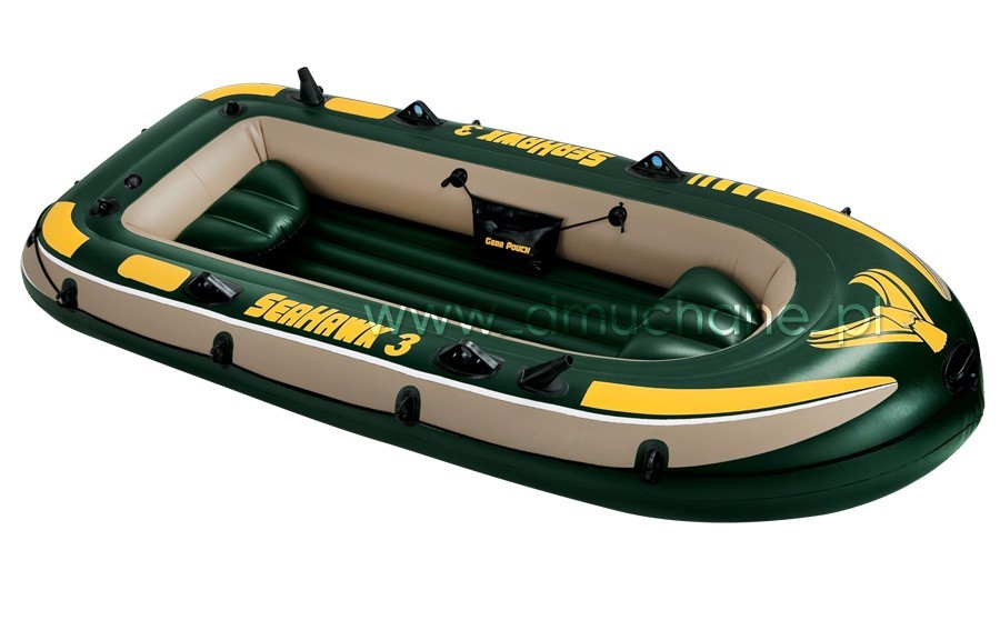 Barca gonflabila/pneumatica SEAHAWK 3 - INTEX +kit reparatie, suporti ...