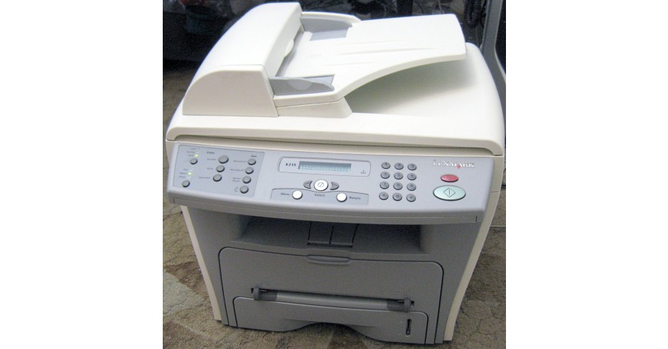 Lexmark X215 MFP, imprimanta, copiator, scaner si fax cu 2 cartuse ...