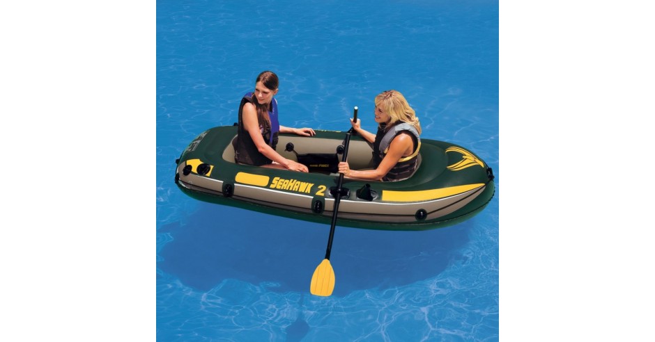 Barca pneumatica gonflabila Seahawk II 2 persoane Intex 68346 | arhiva ...