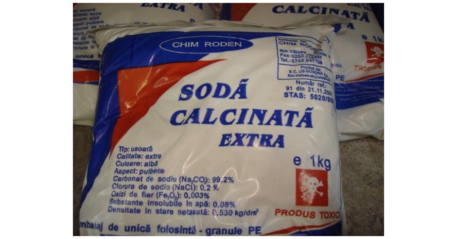 Soda de rufe, soda calcinata 1kg.. | arhiva Okazii.ro