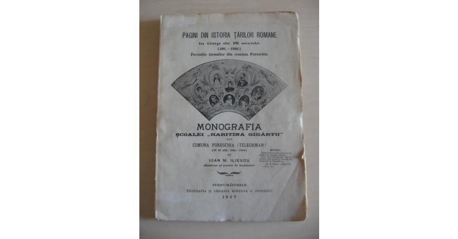 PAGINI DIN ISTORIA TARILOR ROMANE, POVESTITE TARANILOR DIN COMUNA ...