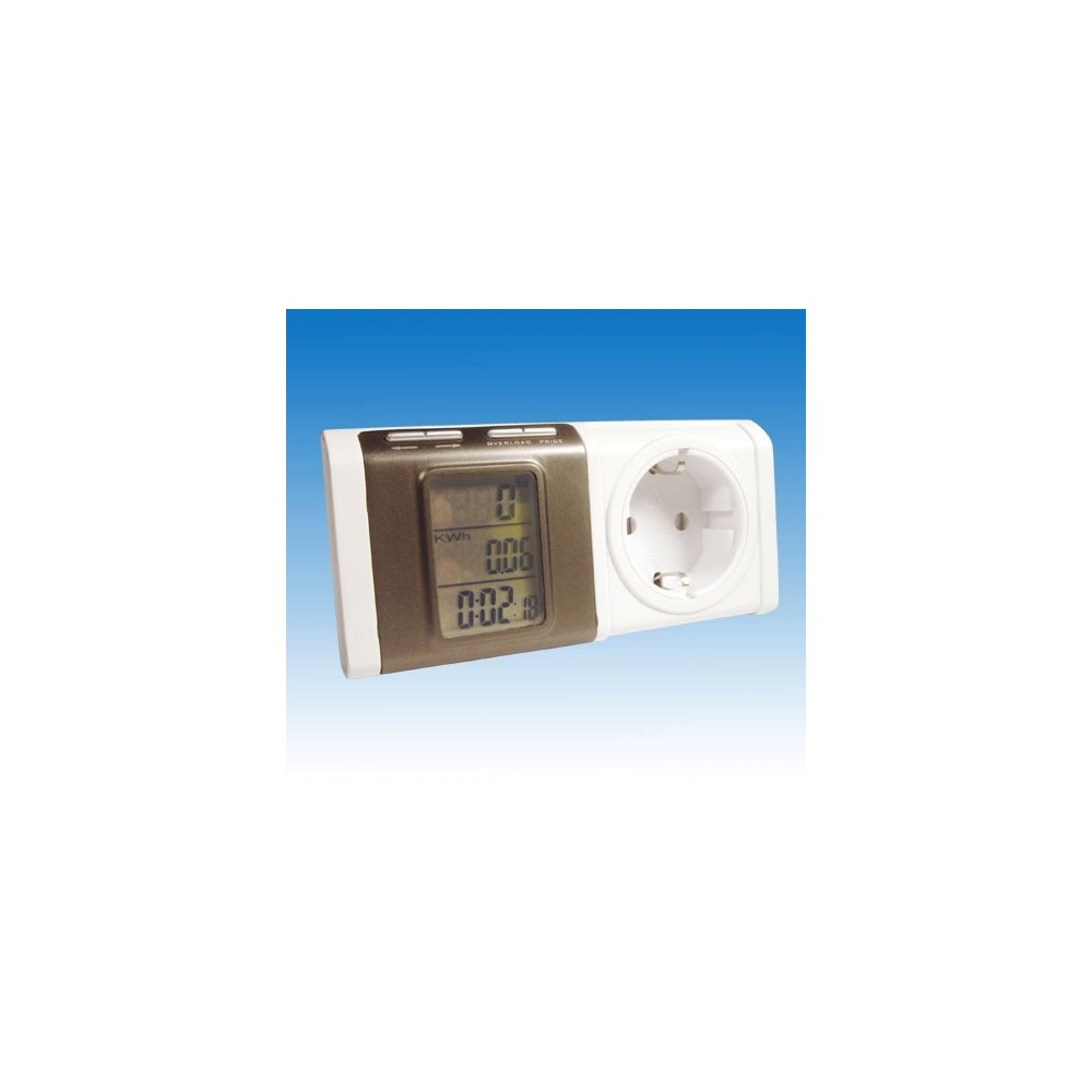 PRIZA CU CONTOR, WATTMETRU, PRIZA CONTOR PENTRU MASURAT CONSUMUL SI ...