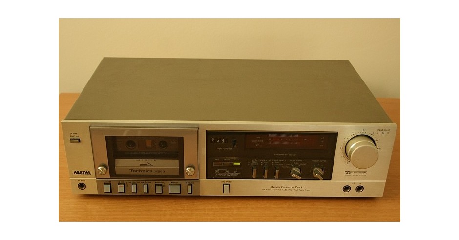 Tape deck Technics RS-M260, 3 capete, argintiu, PRET PROMOTIONAL ...