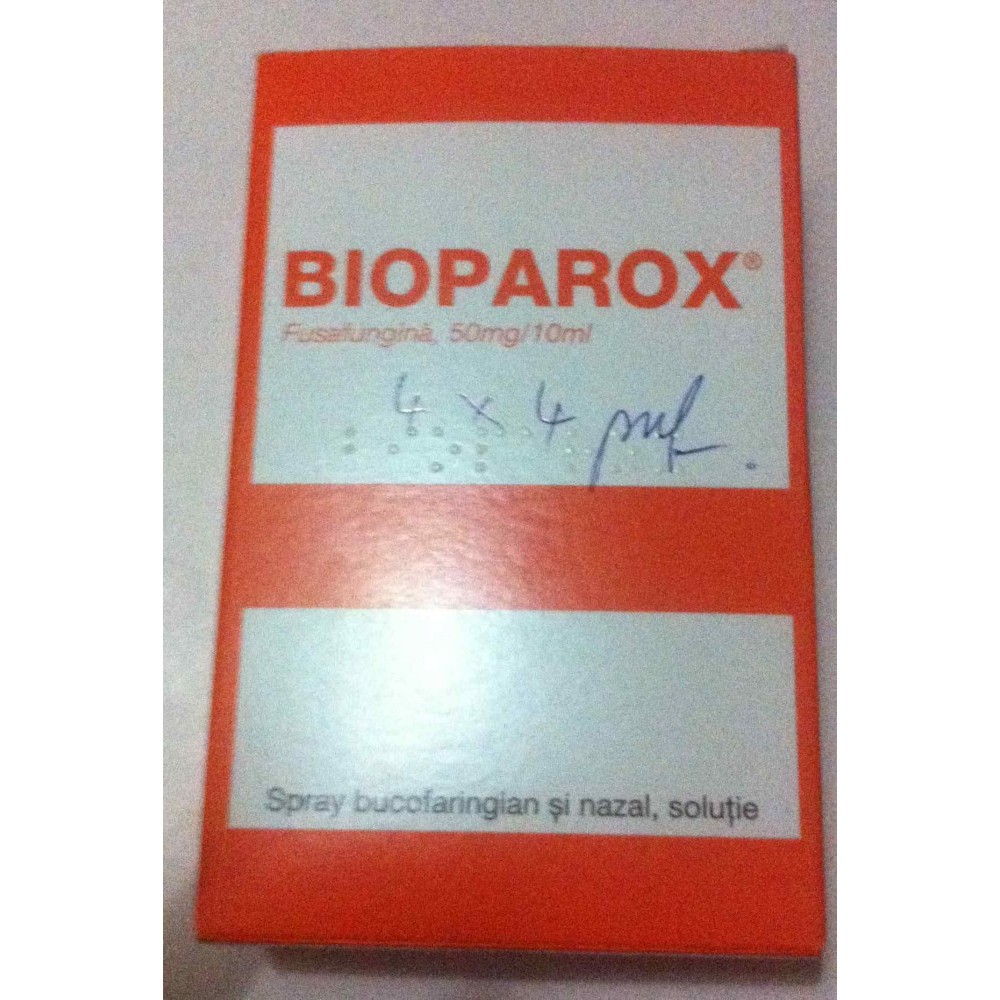 Bioparox, nou, nefolosit, fusafungina 50mg/10 ml | arhiva Okazii.ro
