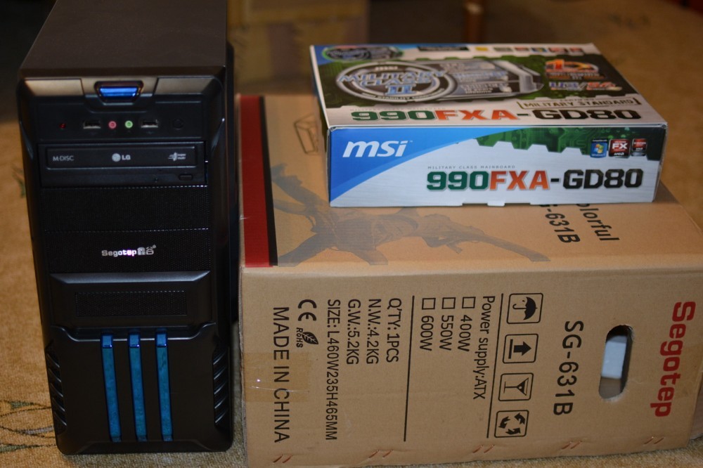 Sistem AMD Six-Core FX 6300 - 8GB DDR3 1600MHZ Kingston RED -- VGA ...