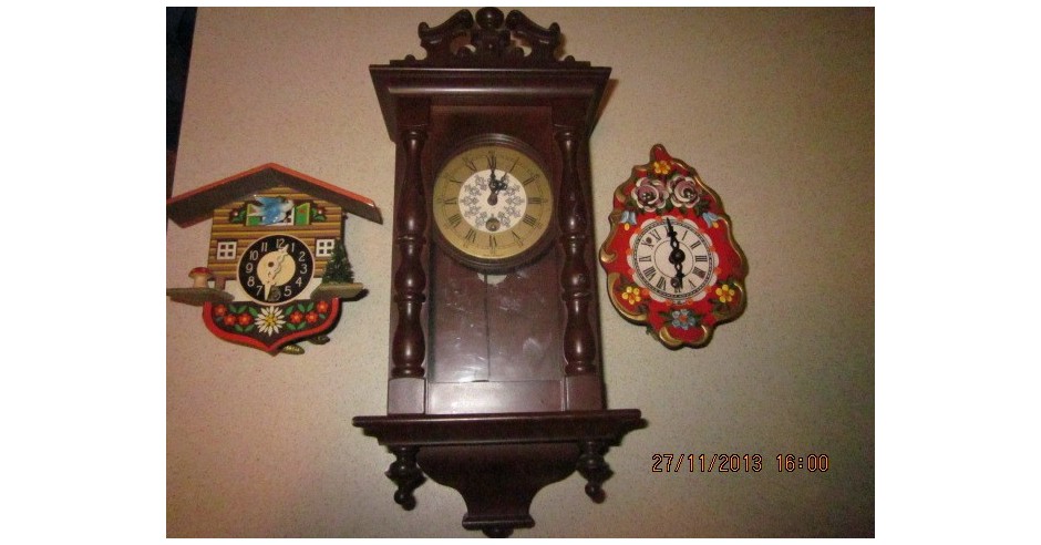 Ceasuri pendul vechi miniaturale ,germane | arhiva Okazii.ro