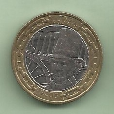 ANGLIA 2 POUNDS 2006 moneda Bimetalica Comemorativa | arhiva Okazii.ro