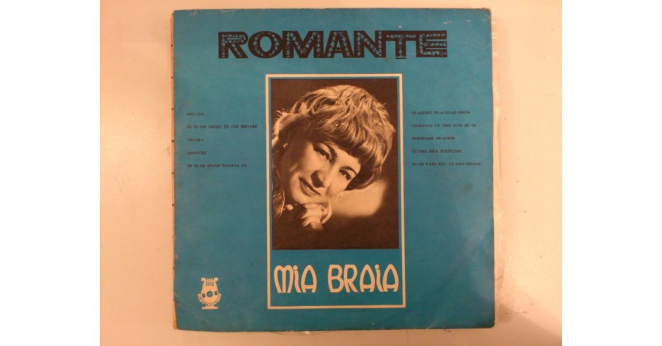 Disc vinil vinyl pick-up MARE Electrecord ROMANTE MIA BRAIA Steluta ...
