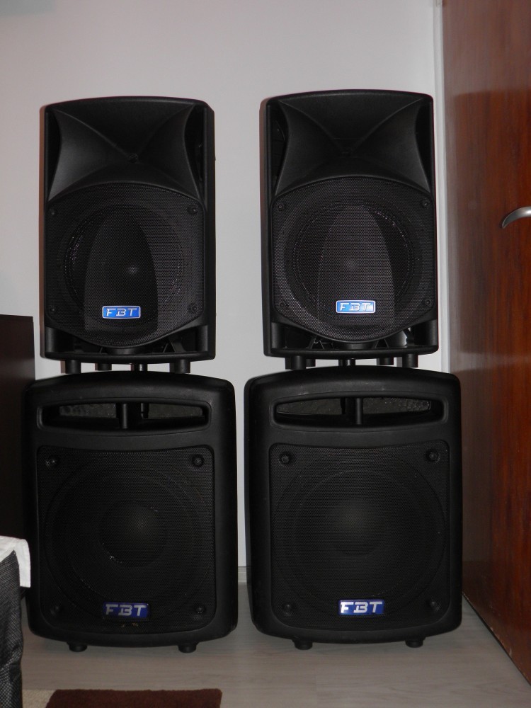 Vand sistem pasiv boxe FBT (3000W RMS) 2 basi+2 sateliti (nu rcf ...